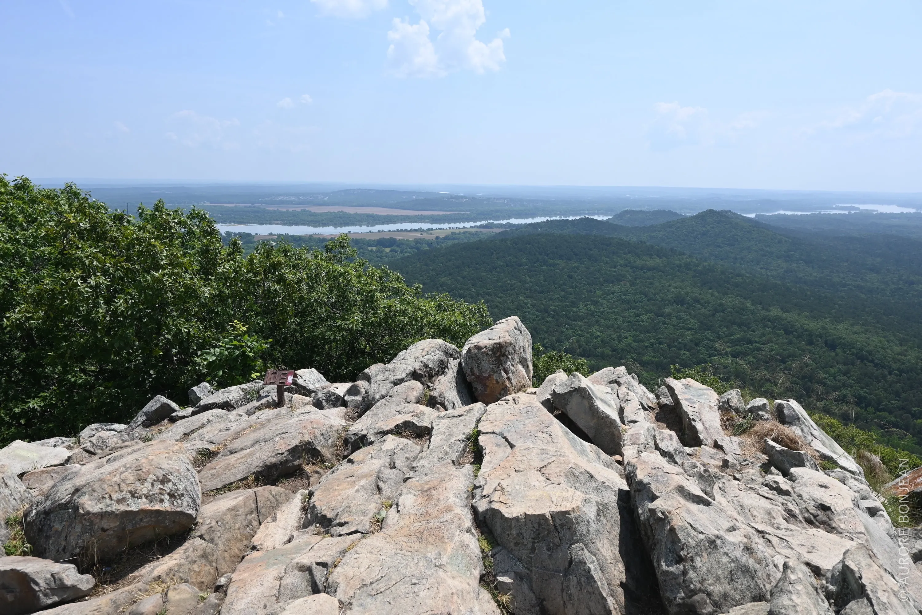 L'ascension de Pinnacle Mountain