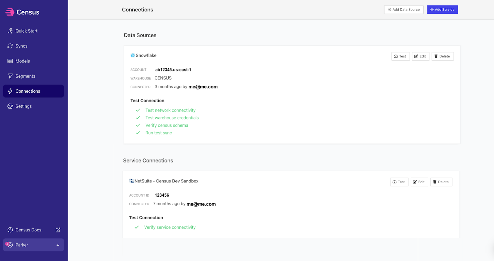 Sync your data from Snowflake to NetSuite | Census
