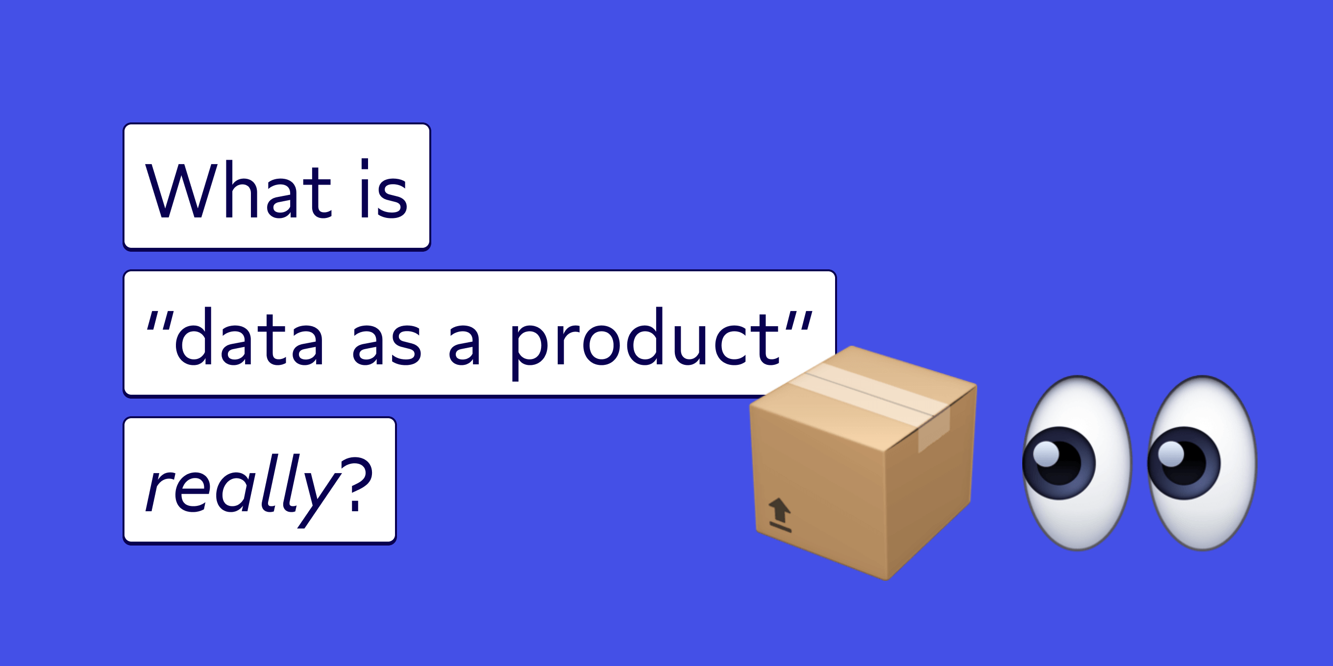 What Is Data As A Product Really 