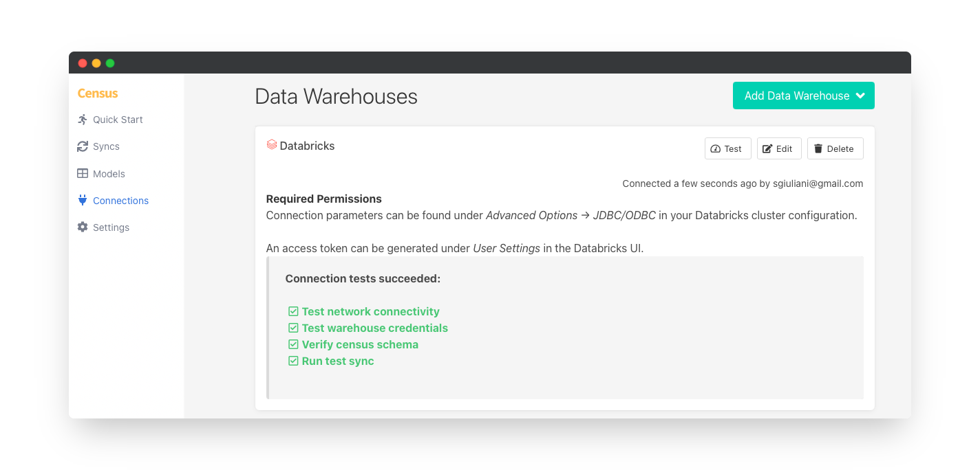 Census + Databricks = OA | Census