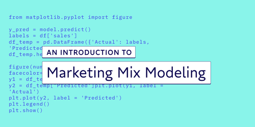 Marketing mix modeling python