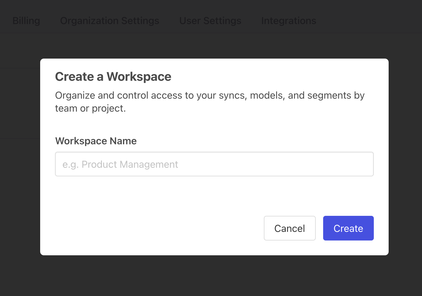 Introducing Workspaces: Organize your syncs by team or project