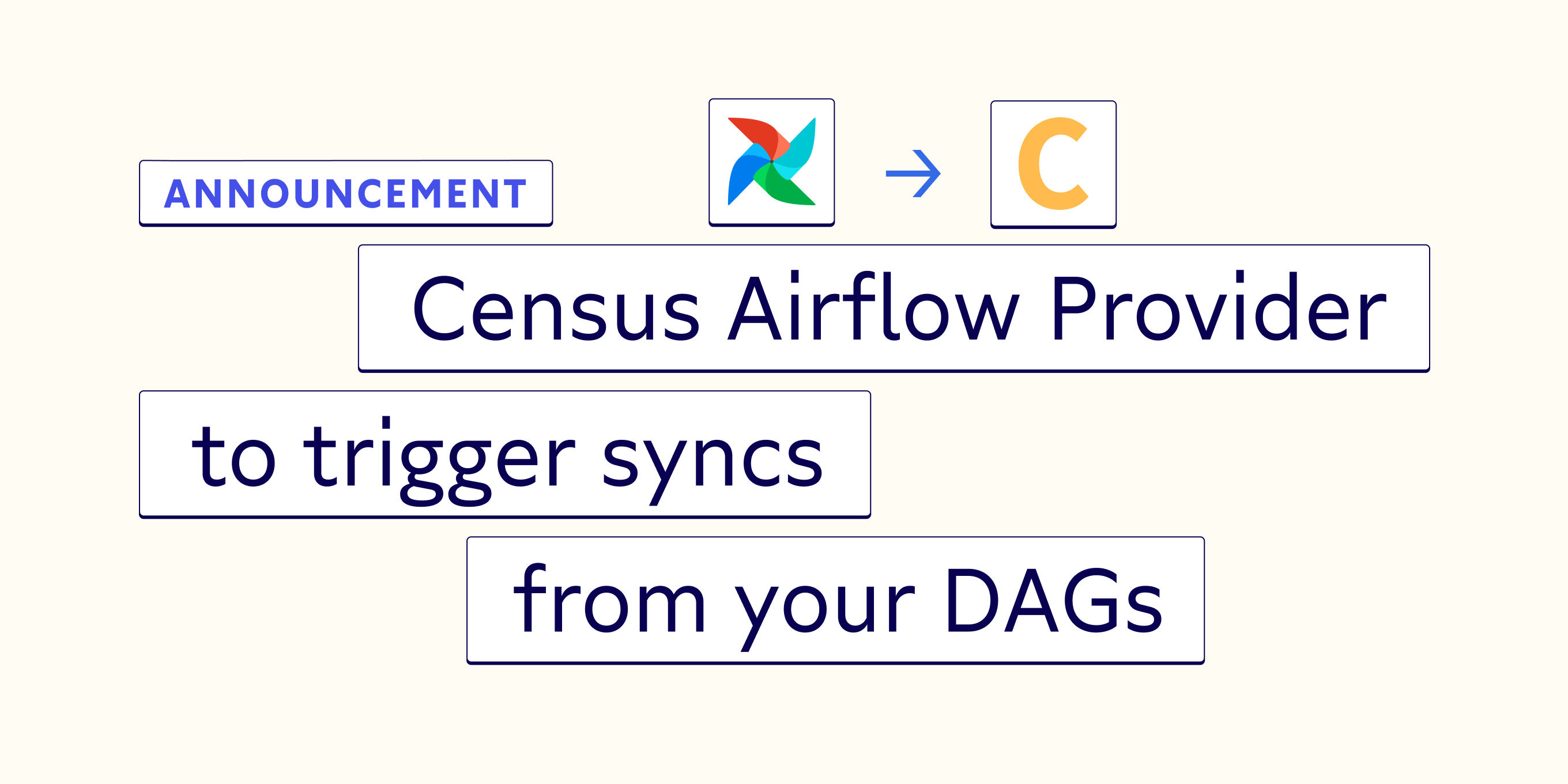 Trigger syncs from DAGs w/ our Airflow Provider | Census