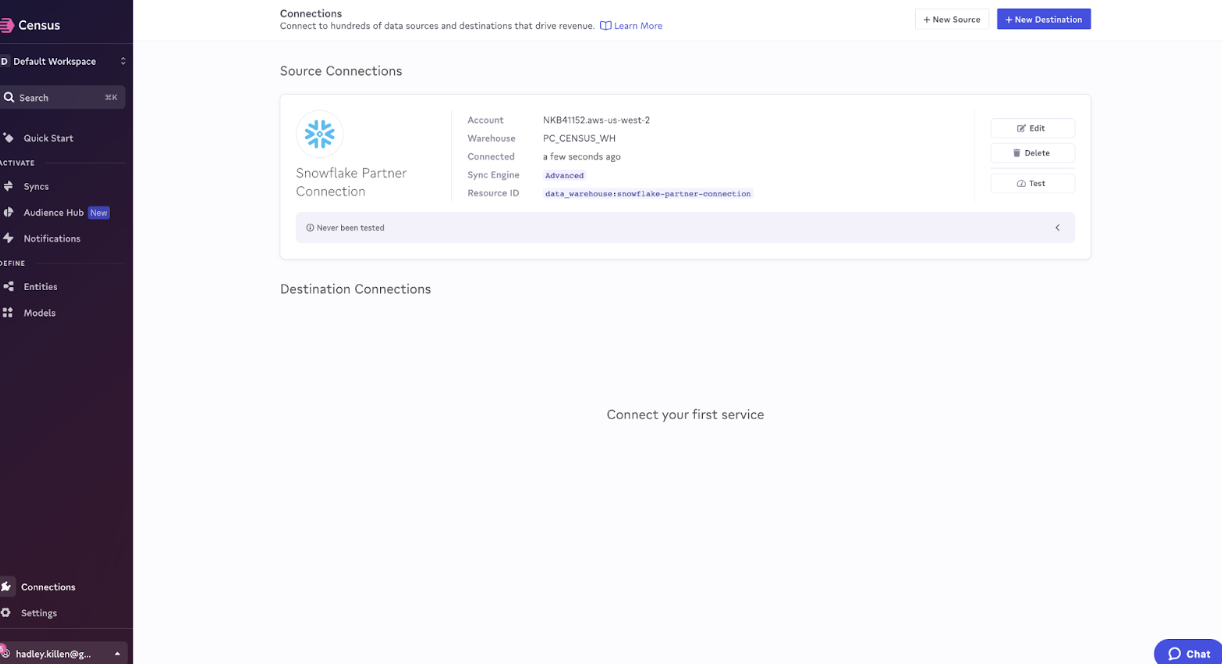 Announcing Census on Snowflake Partner Connect | Census
