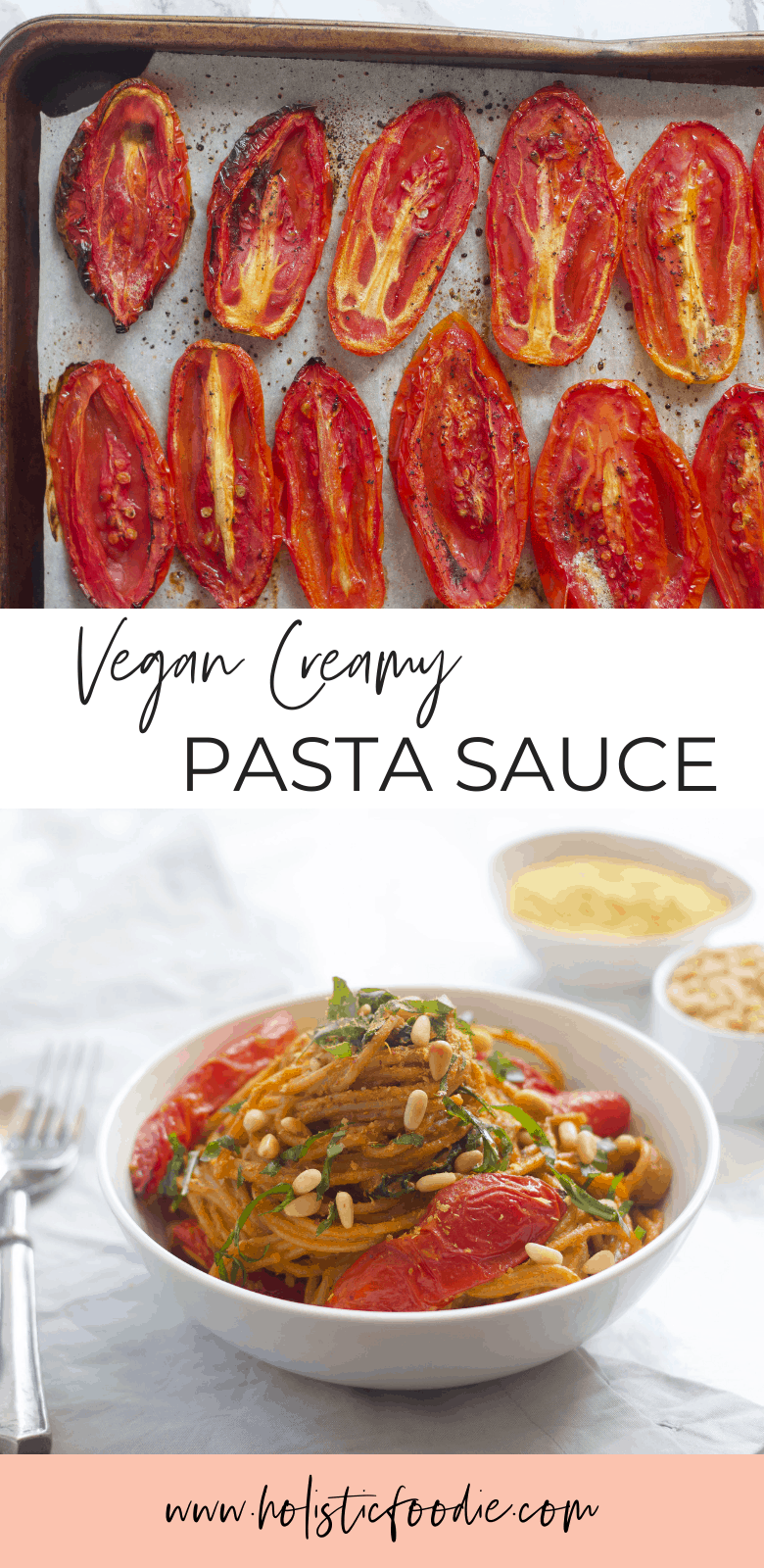 Vegan Creamy Pasta Sauce: Dairy Free And Gluten Free