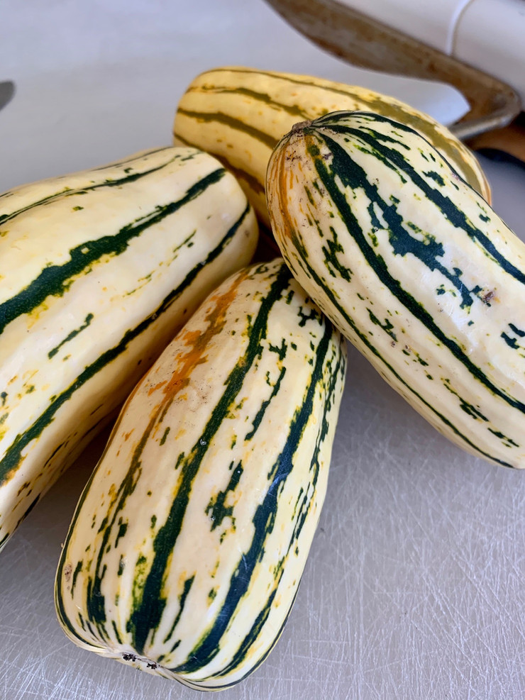 Smoky Squash with Goat Cheese Polenta