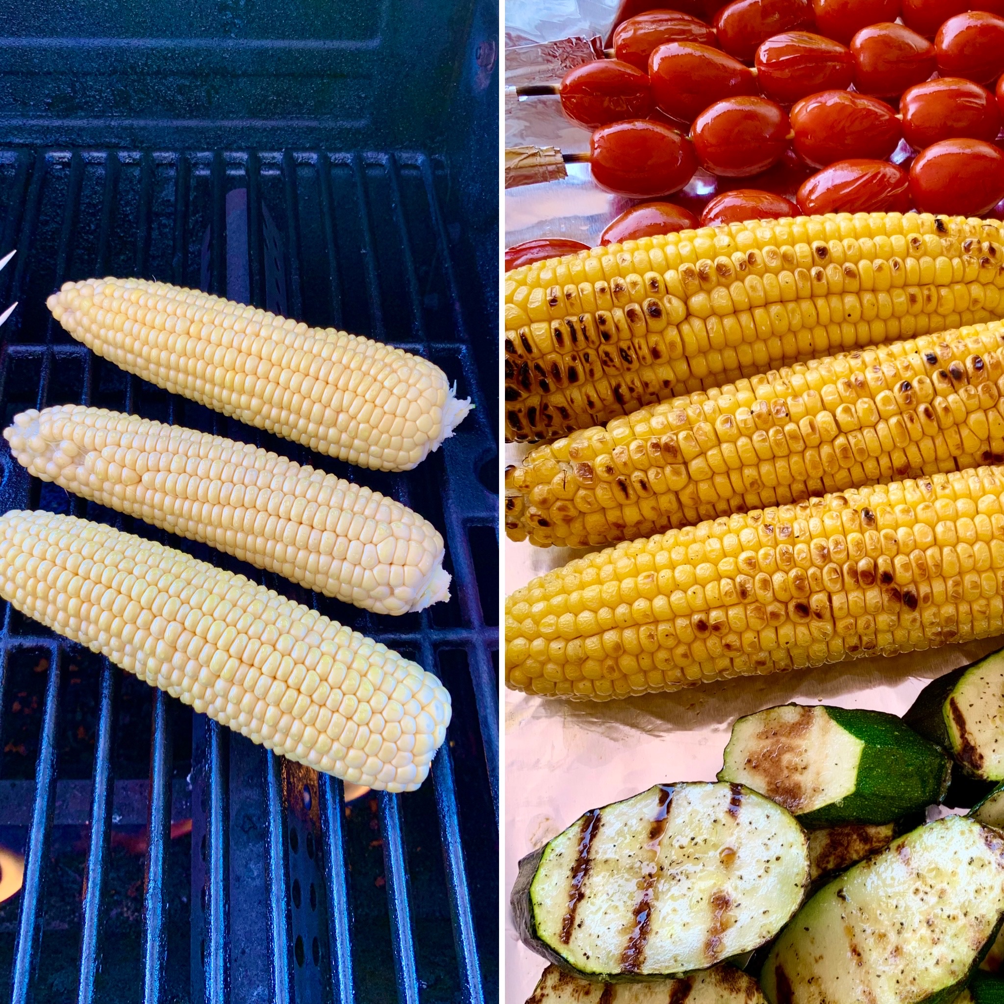 Grilled Summer Corn Risotto