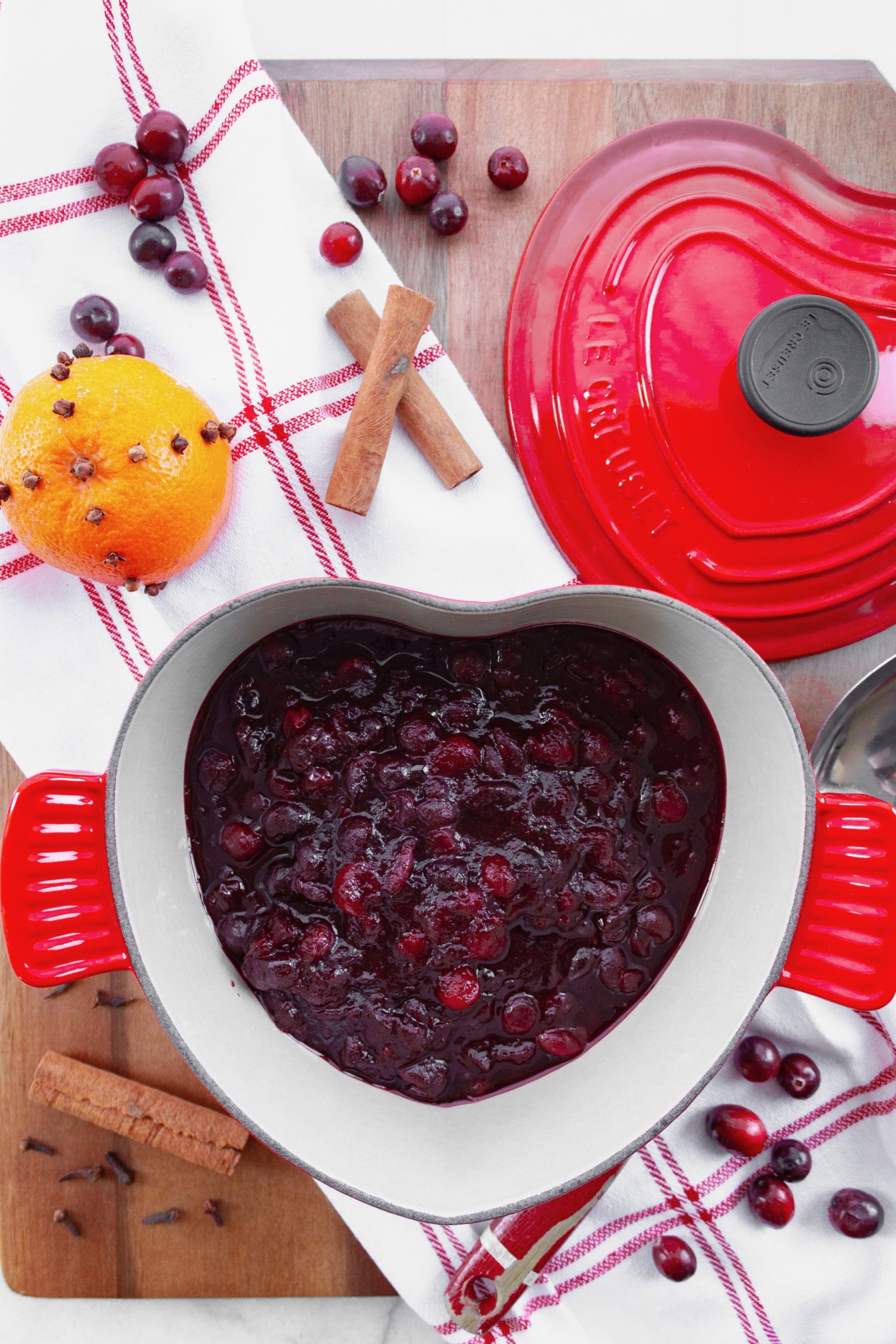Mulled Wine Cranberry Sauce