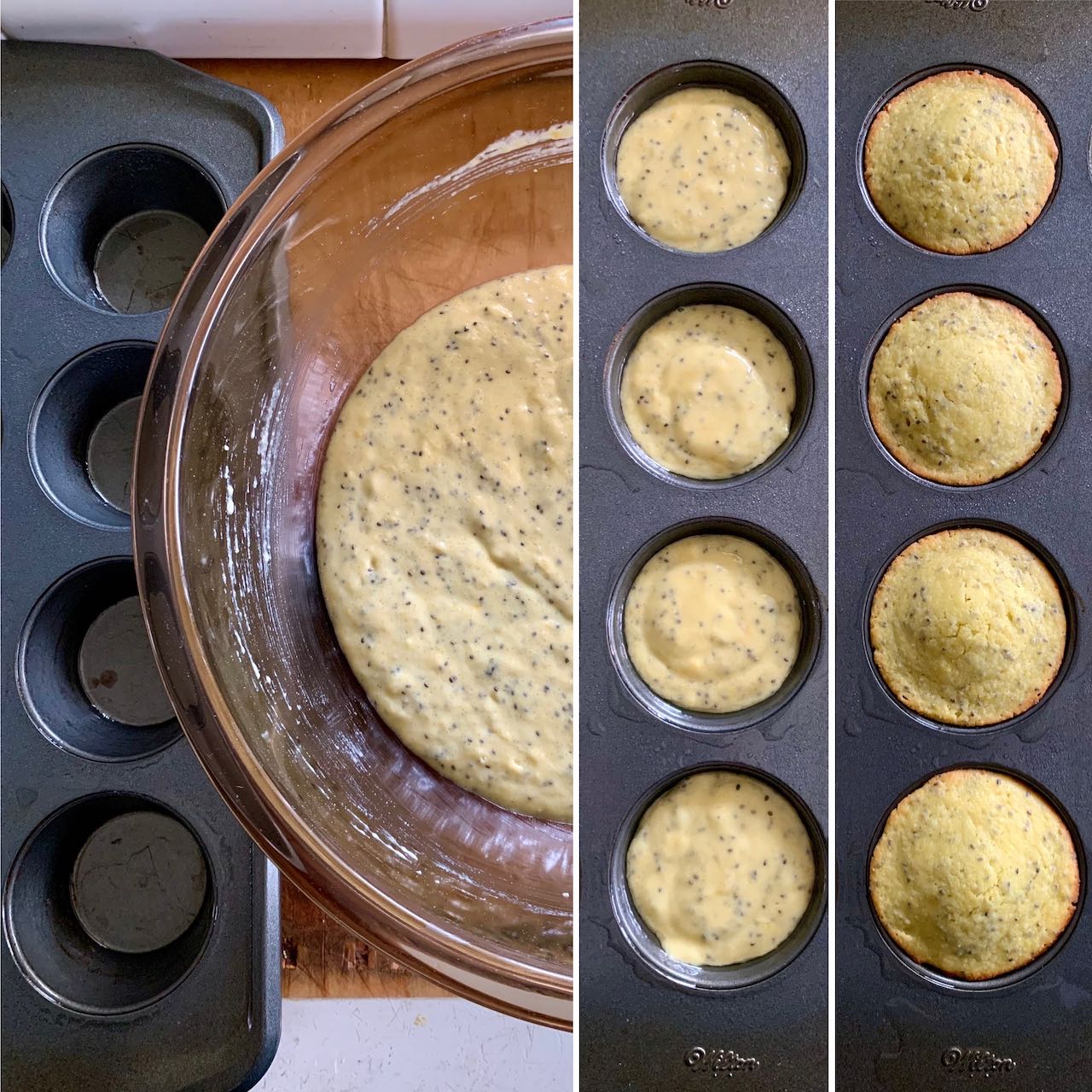 Lemon Chia Seed Muffins