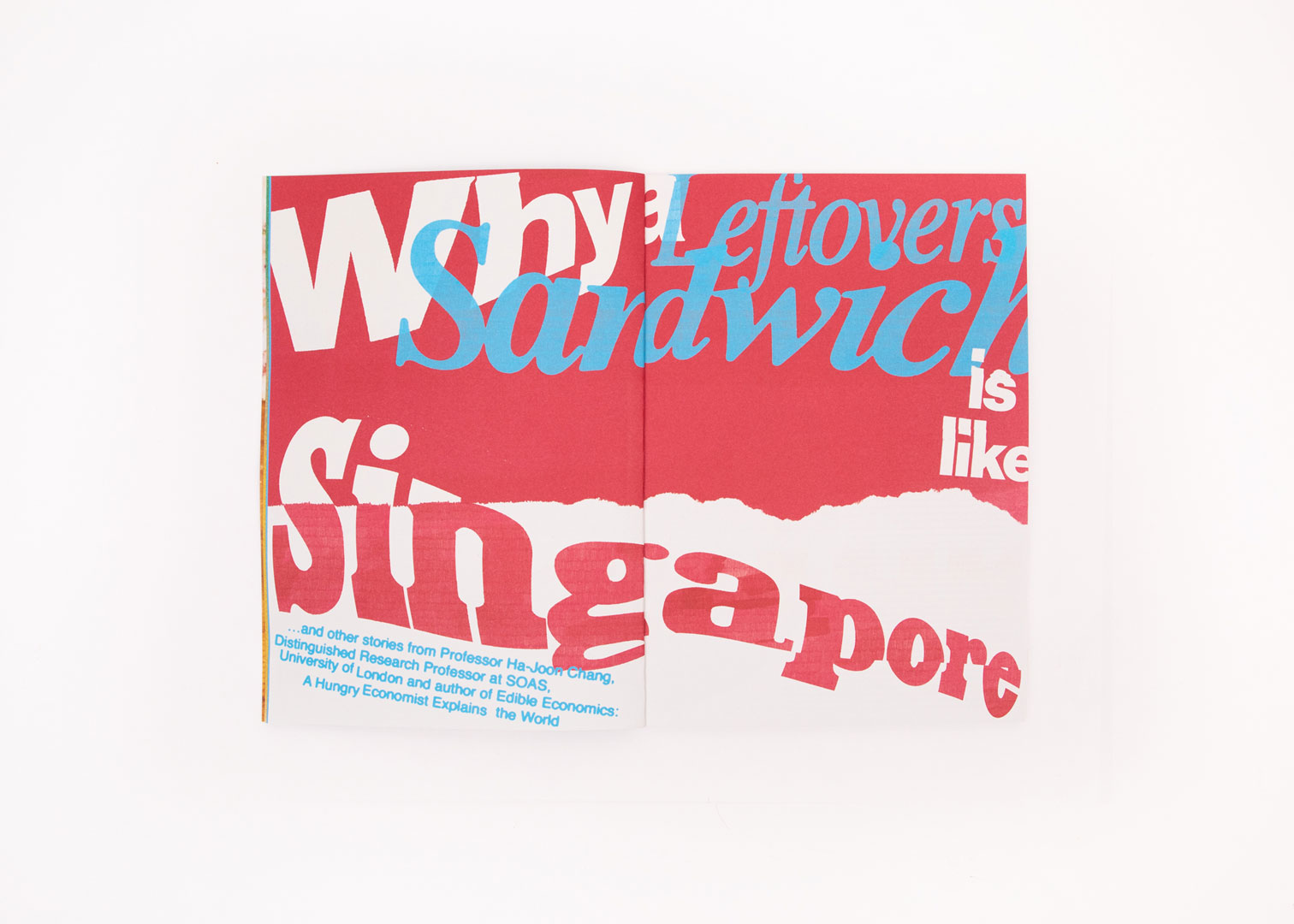 TCO London | TCO - Sandwich Magazine: Issue #6 The Leftovers Issue
