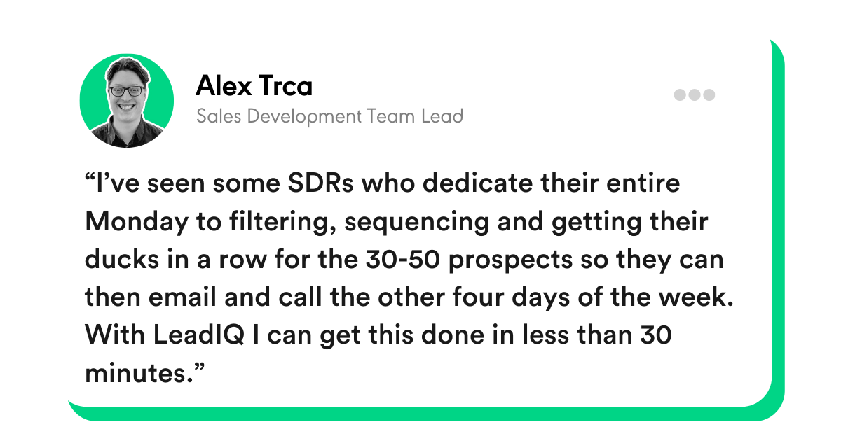 Optimizing Sdr Prospecting Workflow How Leadiq Uses Leadiq