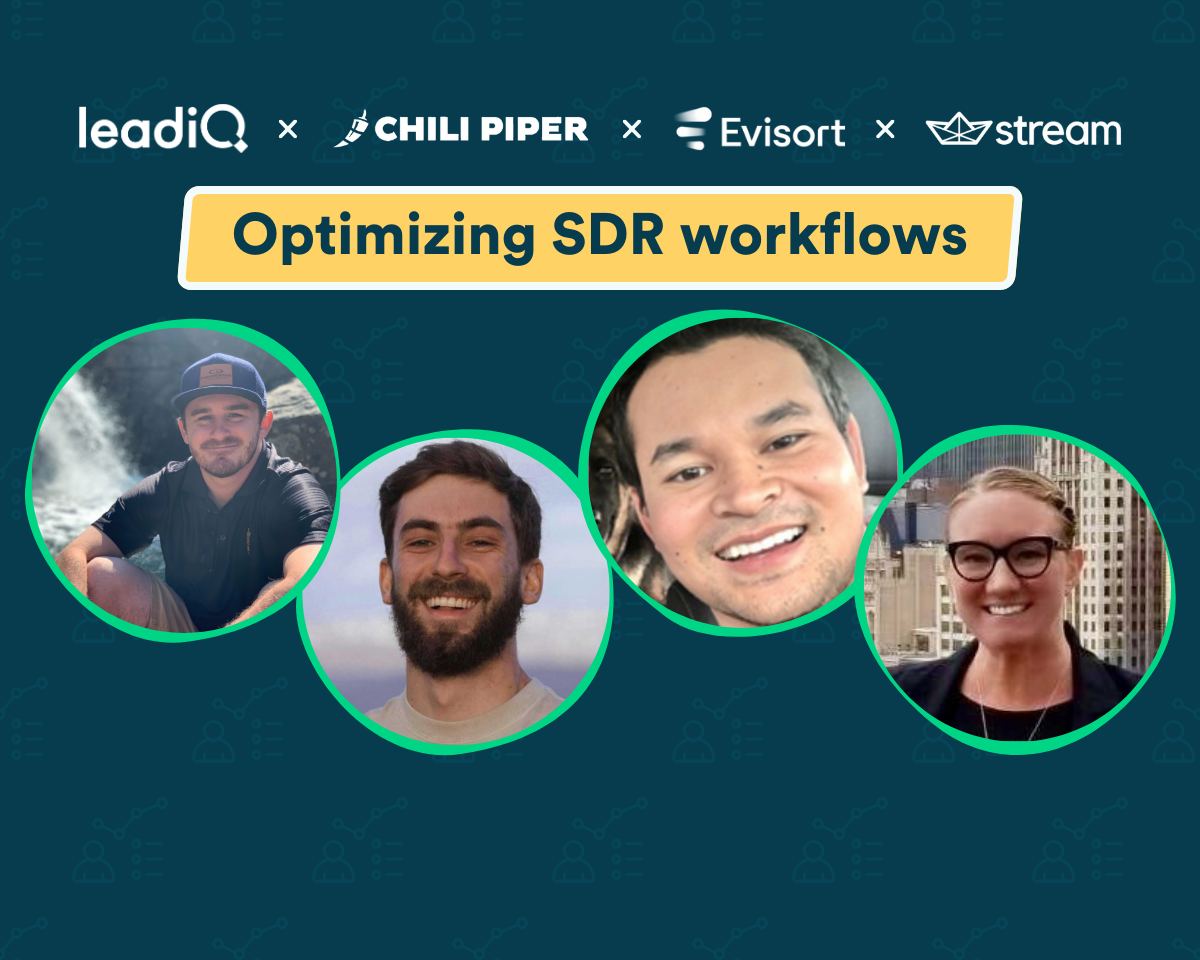 Sales development experts share 5 proven SDR workflows that deliver ...