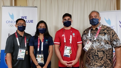 Andrew and Tugade named Guam flag bearers for Tokyo2020 Opening ...