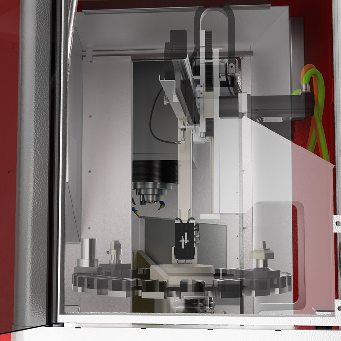 Flexible machines for serial production | KERN Microtechnik GmbH