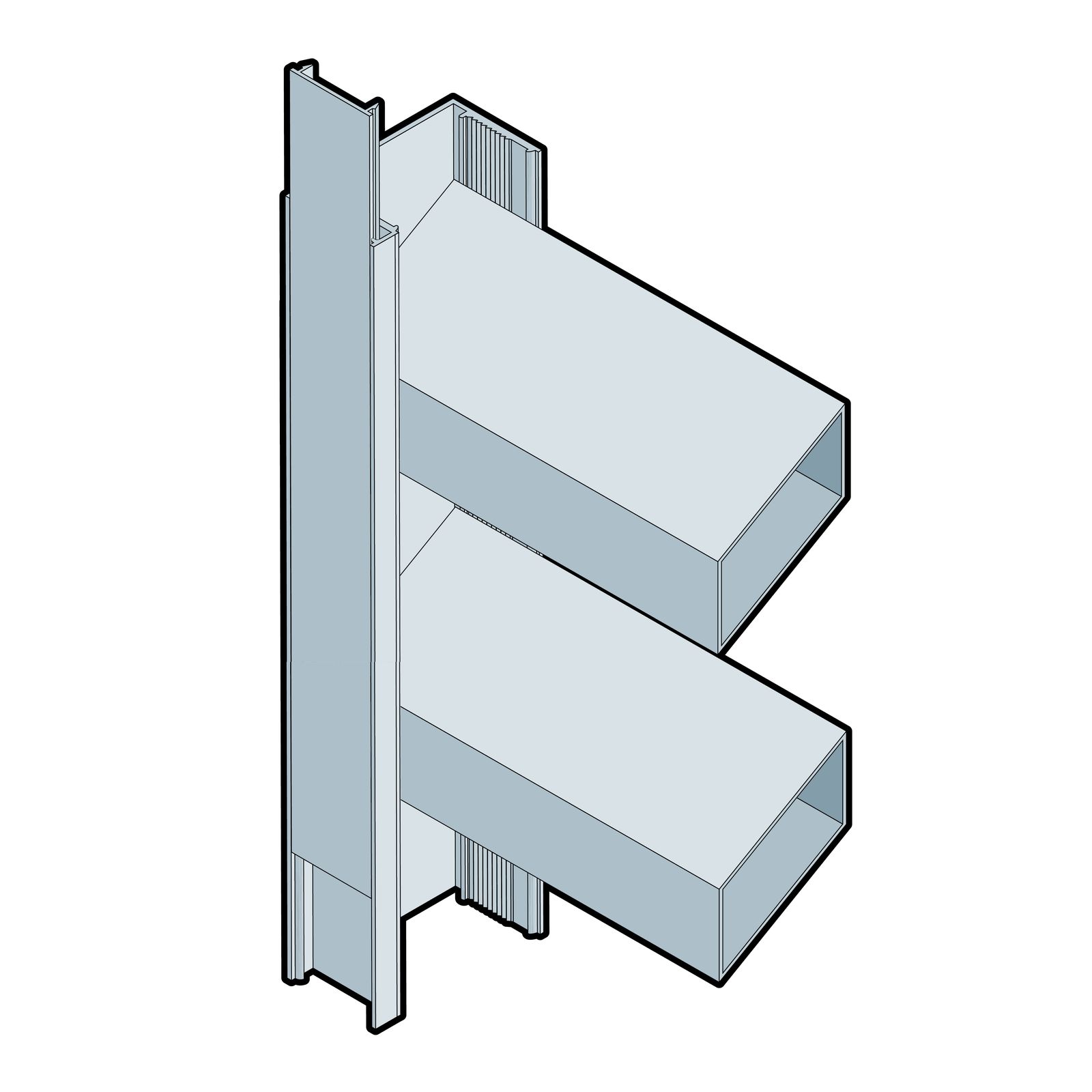 Horizontal Slat Fencing