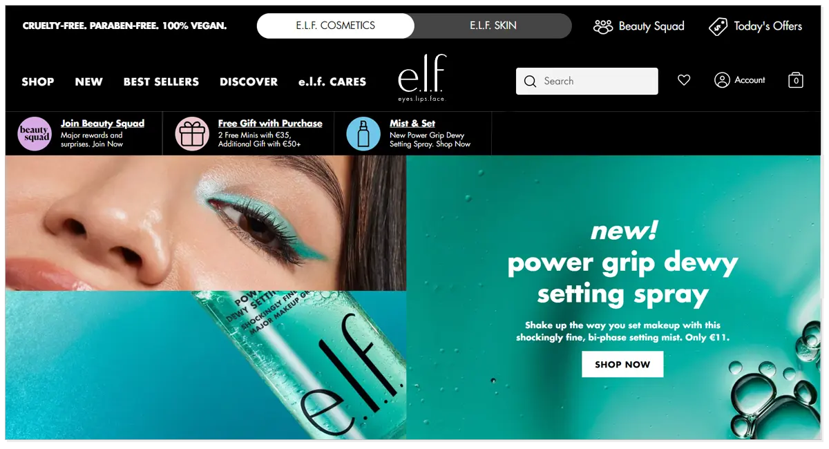 The Ultimate List: 50 D2C Beauty Brands in USA