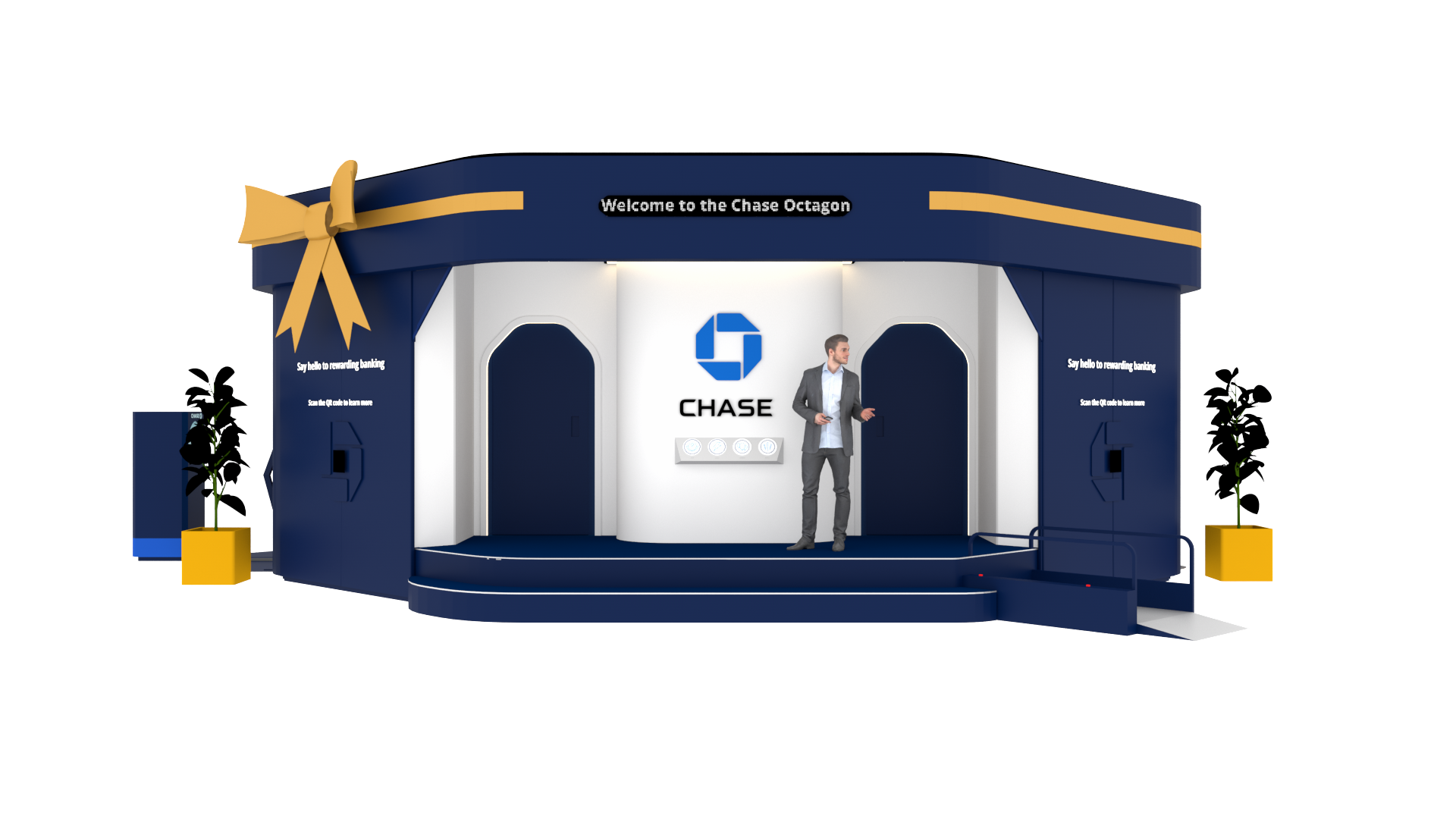 Chase Octagon | Experiential Event Activity | Bearded Kitten Agency