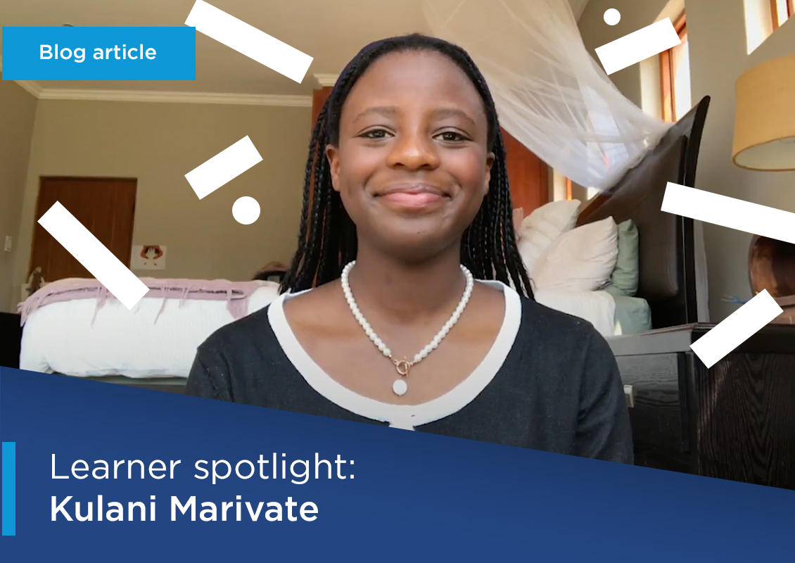Learner Spotlight: Kulani Marivate - UCT Online High School
