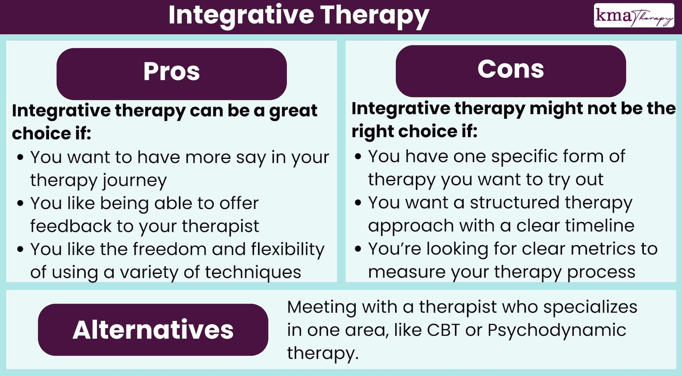 What is Integrative Therapy? (The Pros and Cons)