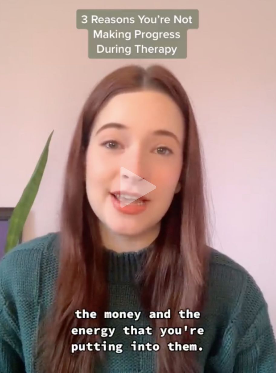 3 Reasons You’re Not Making Progress During Therapy