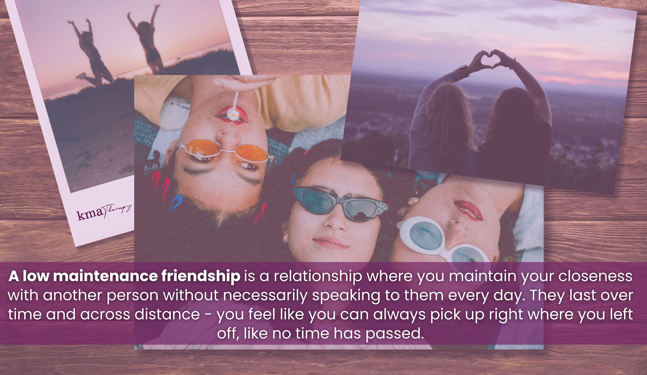 What are Low Maintenance Friendships - and are They Good or Bad?