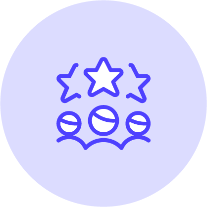 Automated applicant screening and scoring + Color coded talent discovery