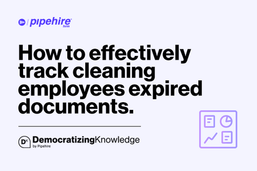 🧠 How to effectively track cleaning employees expired documents.