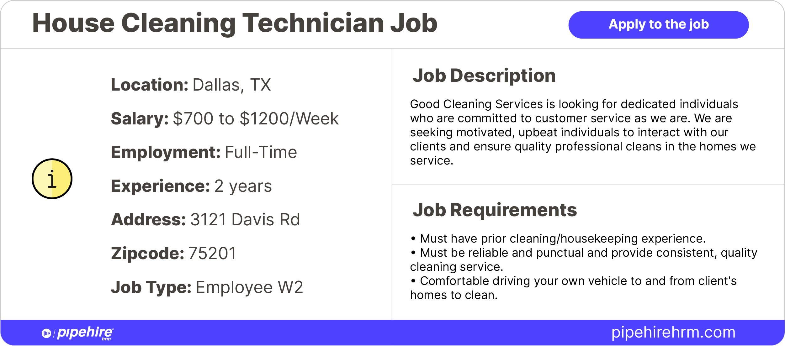 How to write ads that attract home cleaning applicants.