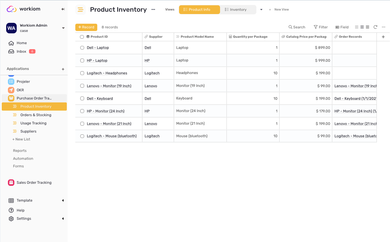 Purchase Order Tracking Template - Try it For Free