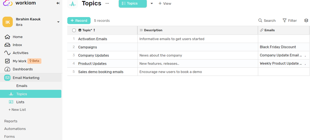 Email Marketing Template - Try it For Free