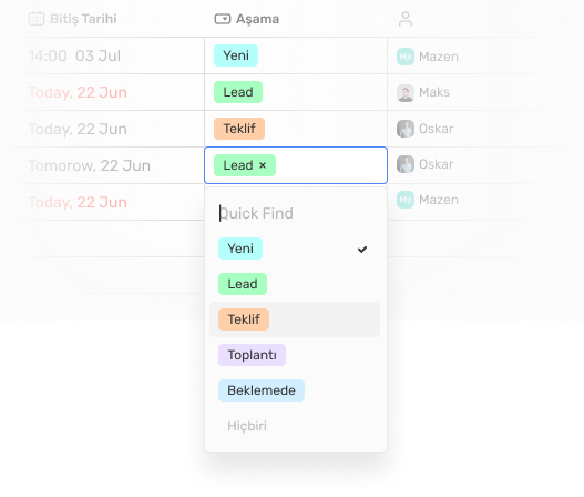 Workiom - Ekibinizi ve Verilerinizi Yönetmenin Kolay ve Hızlı Yolu