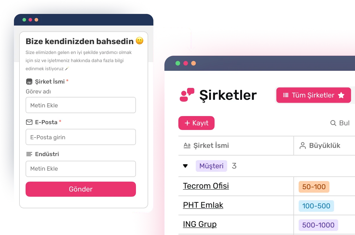 Workiom CRM - Daha İyi Pazarla. Daha Hızlı Sat. Satış Öncesi ve Sonrası Orkestrası