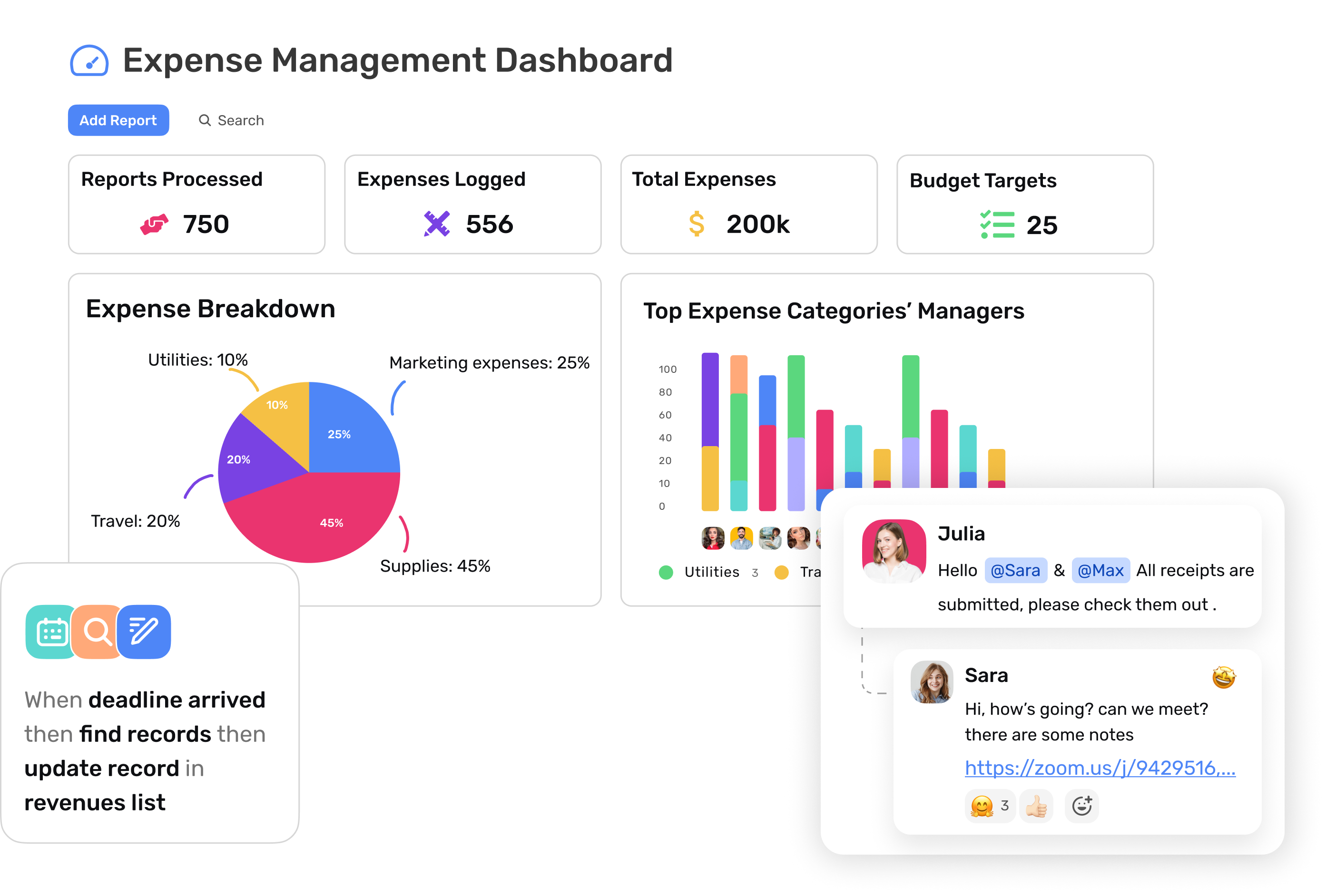 Efficient Expense Tracking & Financial Management