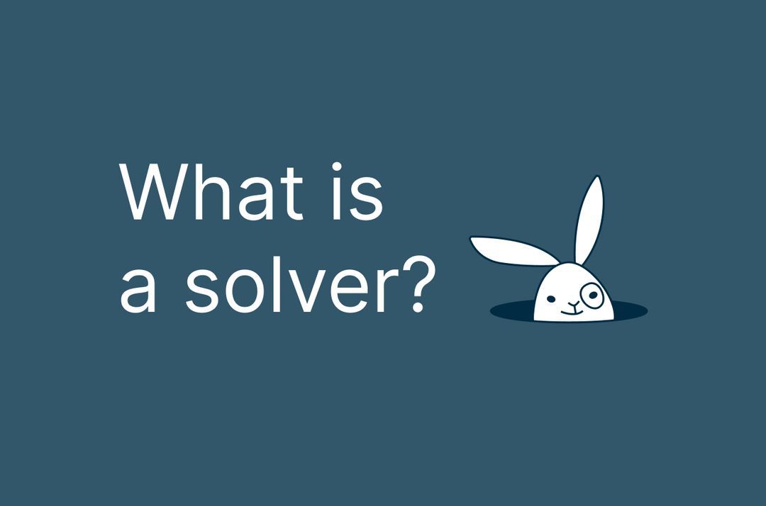 You need a solver. What is a solver?