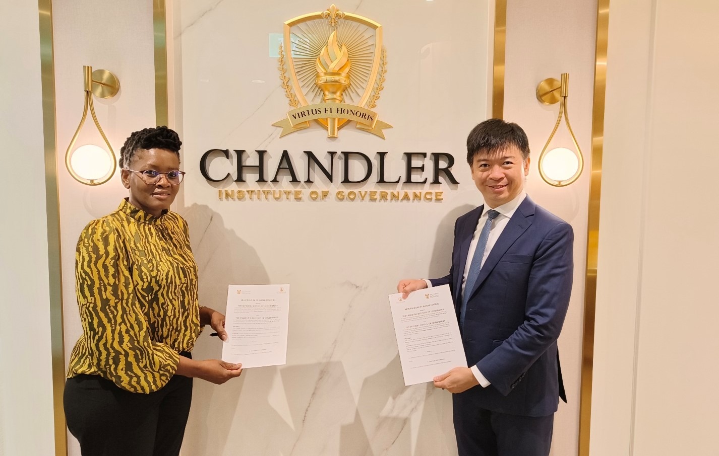 South Africa’s National School of Government and CIG Strengthen Cooperation with Signing of MOU