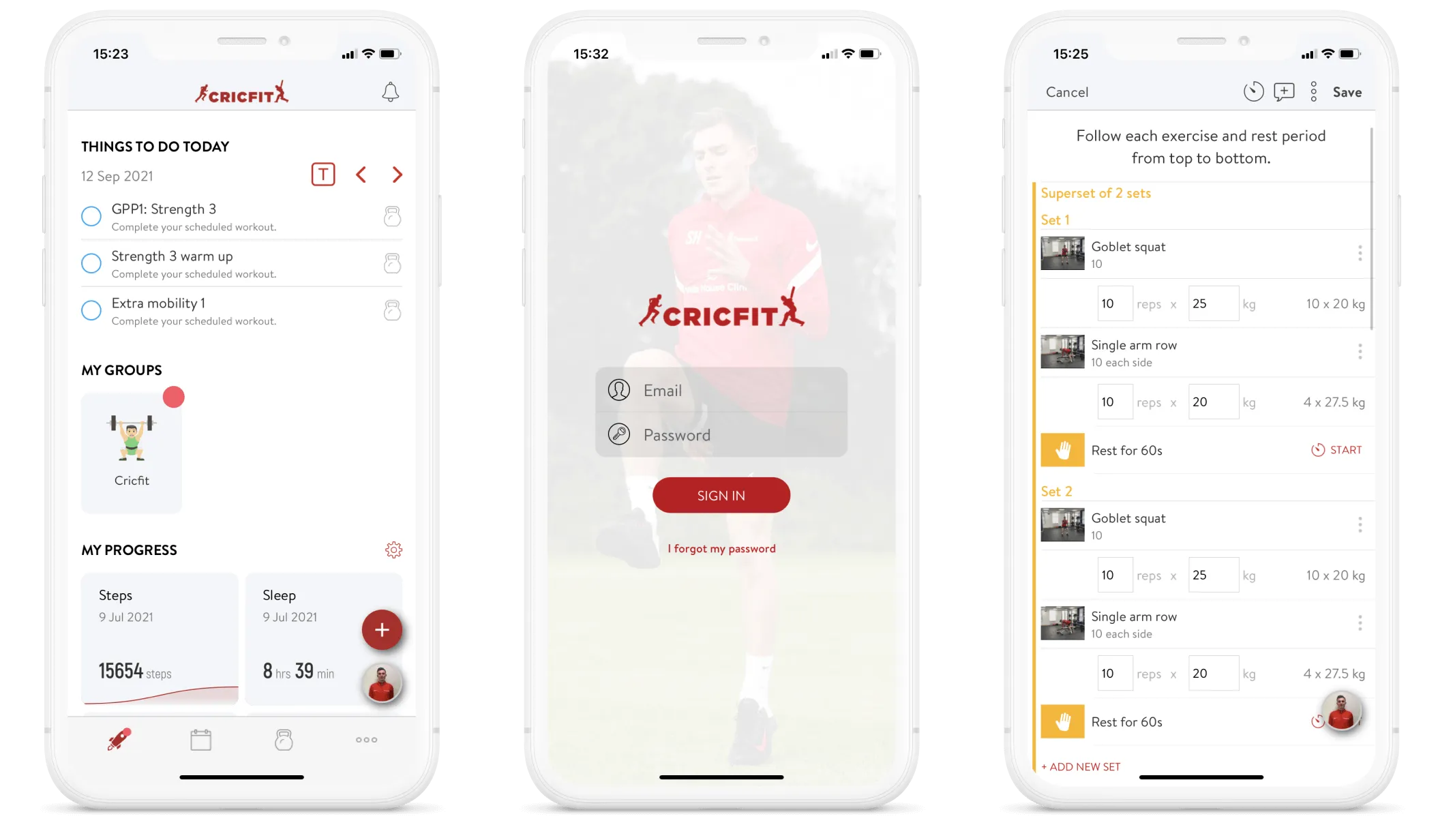 Cricfit | App for Cricketers