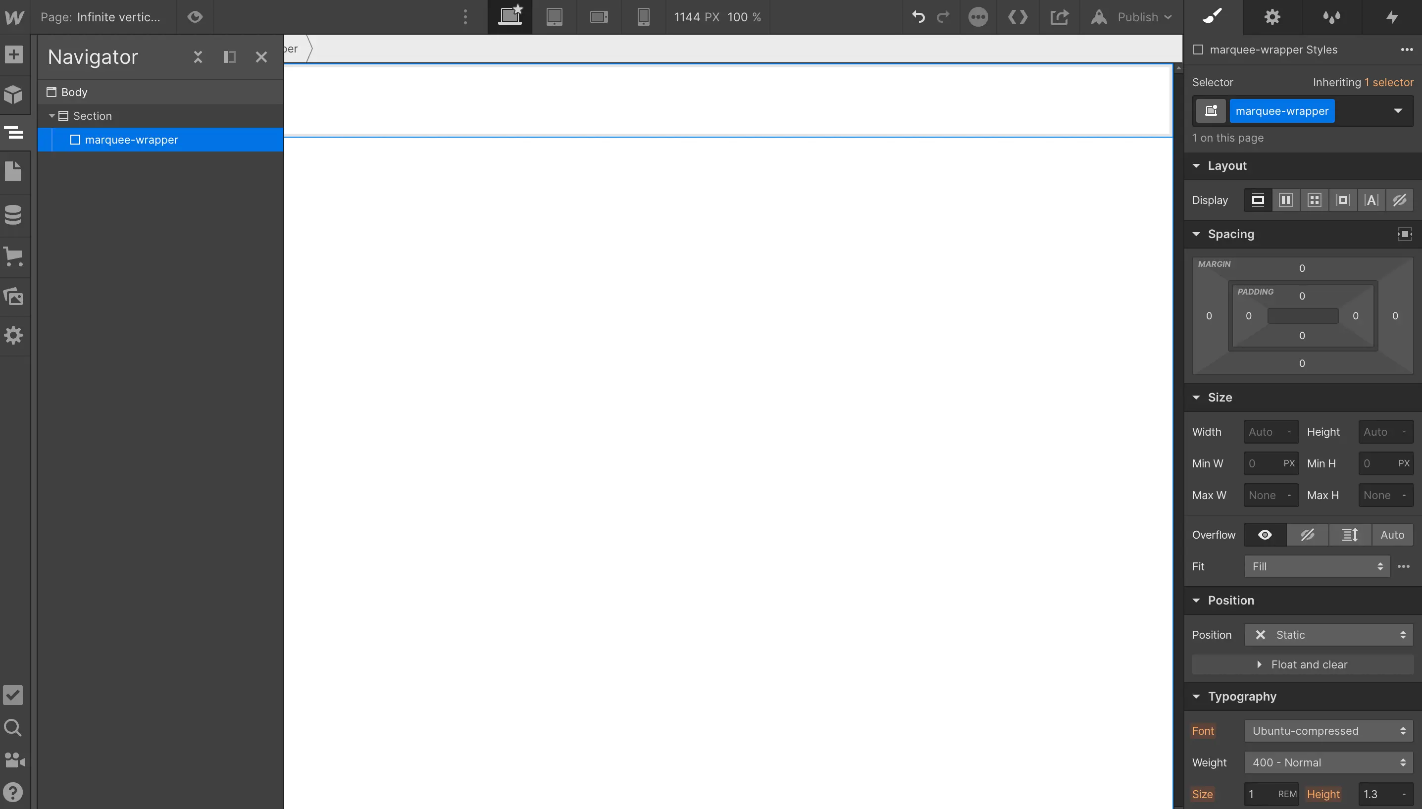 How to create a Marquee | Karpi Studio
