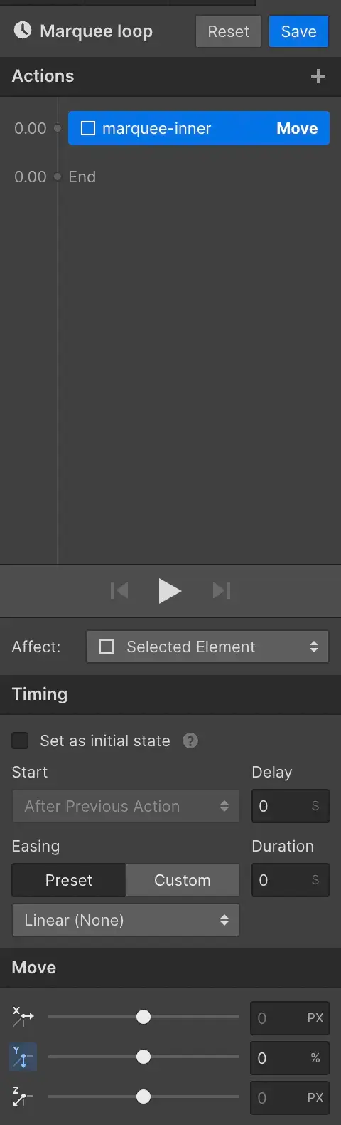 How to create a Marquee | Karpi Studio