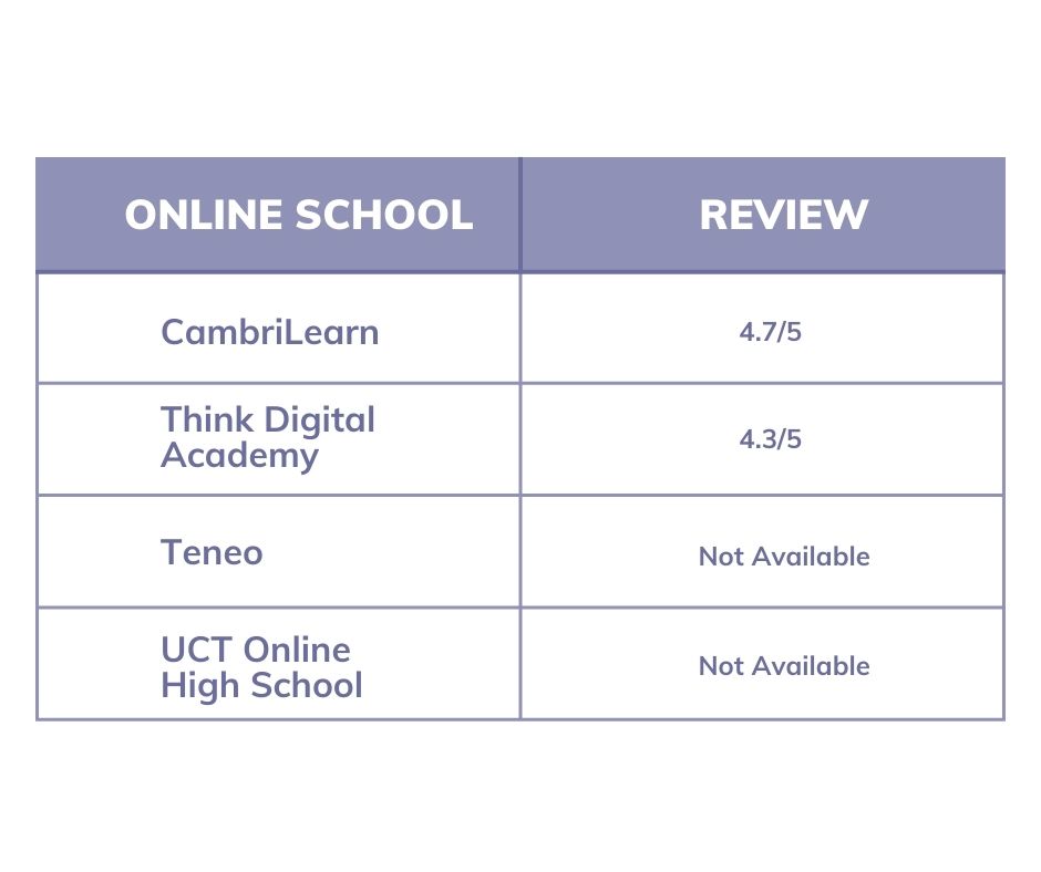 The Best Online Schools in South Africa According to Public Opinion