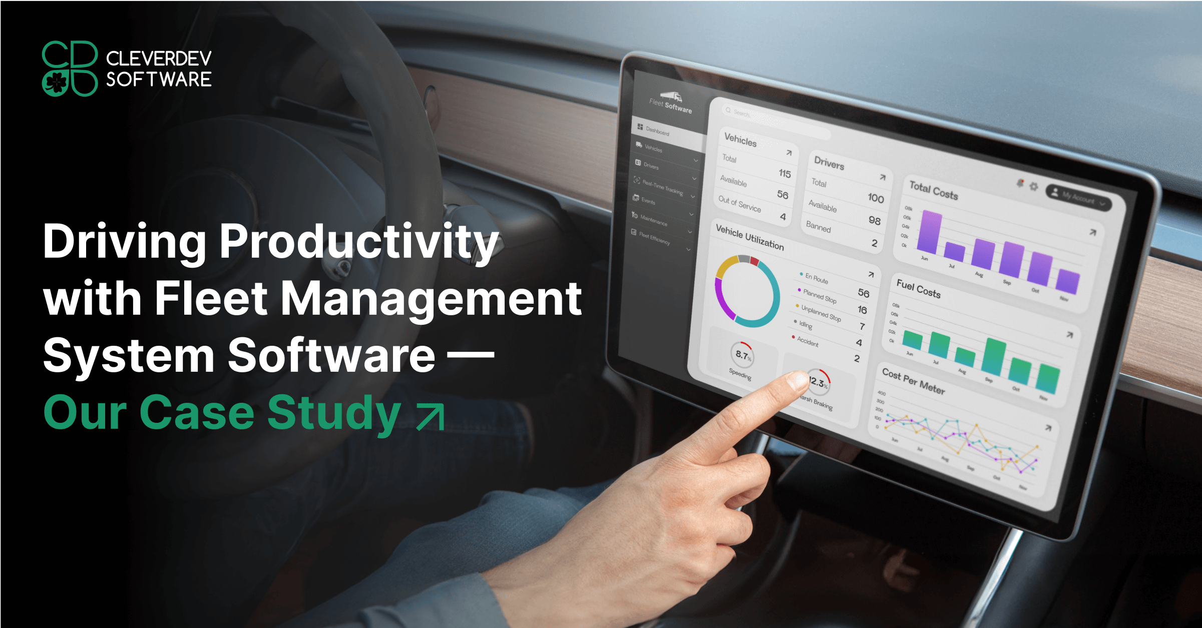 Fleet Management System Software Case Study | CleverDev Software