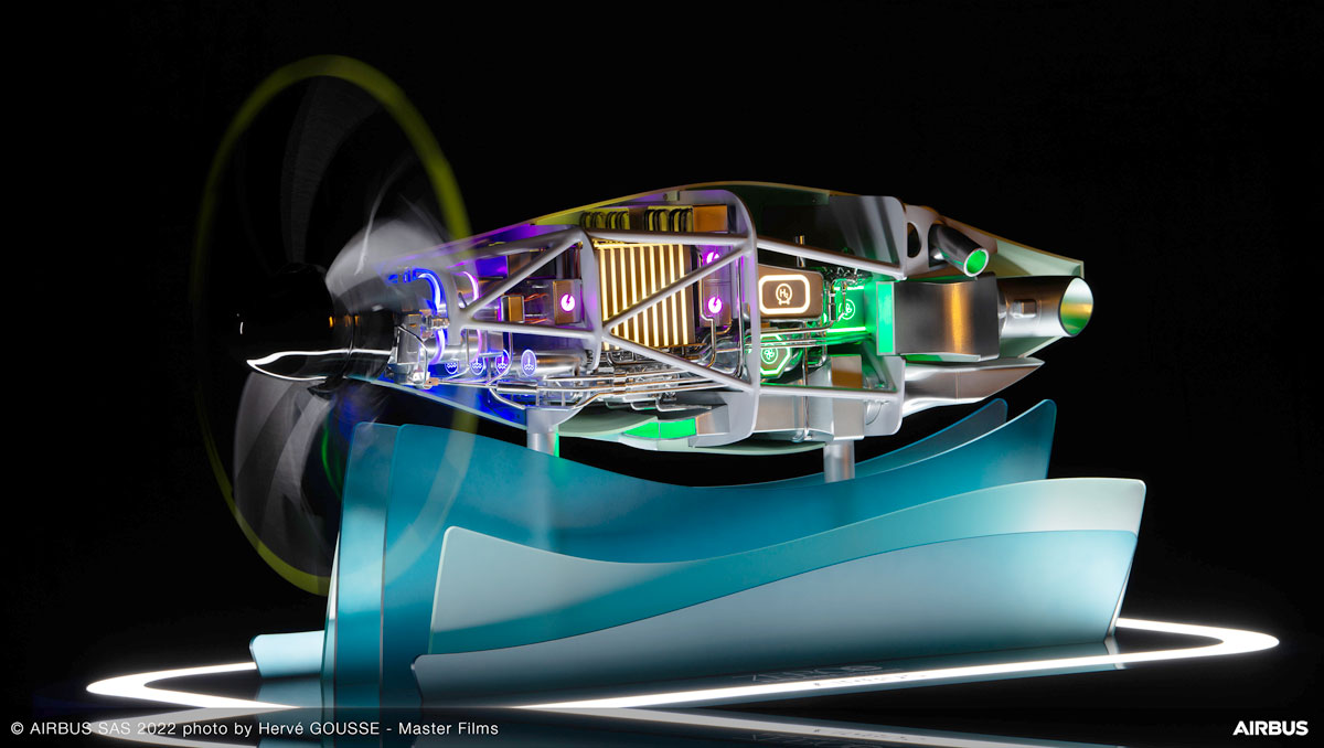 Airbus med første megawatt hydrogen fuel-cell flymotor