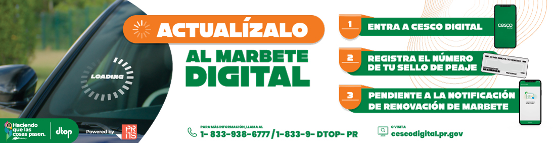 Departamento de Transportación y Obras Públicas (DTOP)