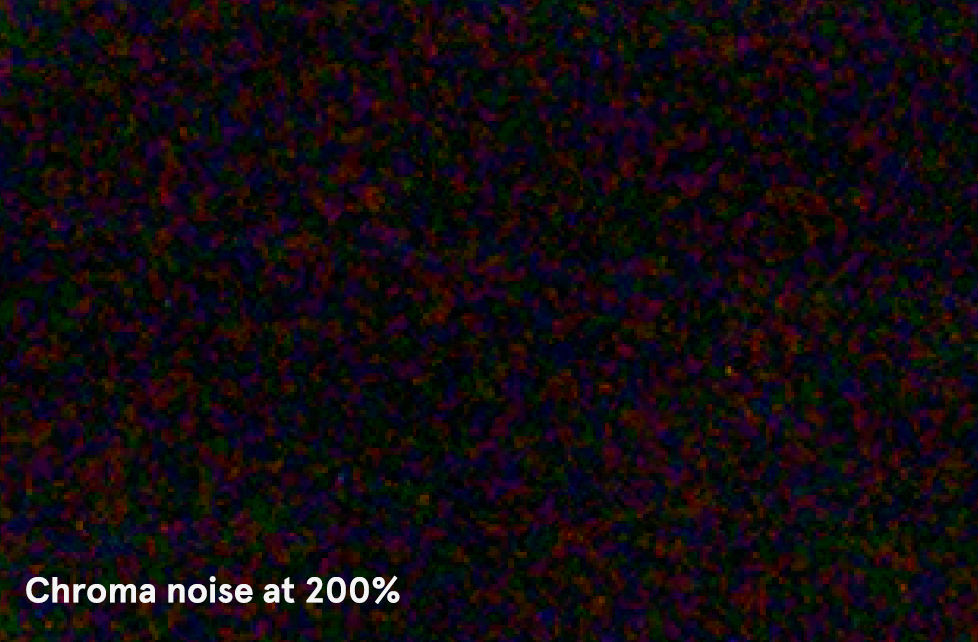 Reducing Chroma Noise and Enlarging Scanned Photographs