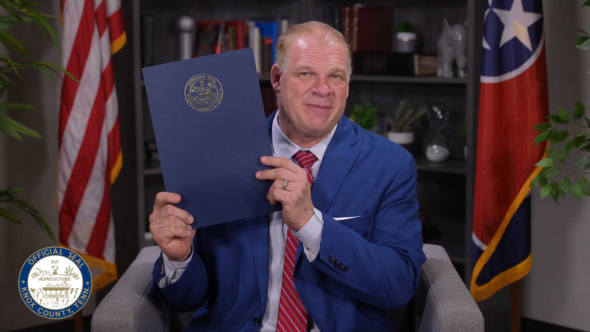 Mayor Glenn Jacobs proclaims March to be Brain Injury Awareness Month