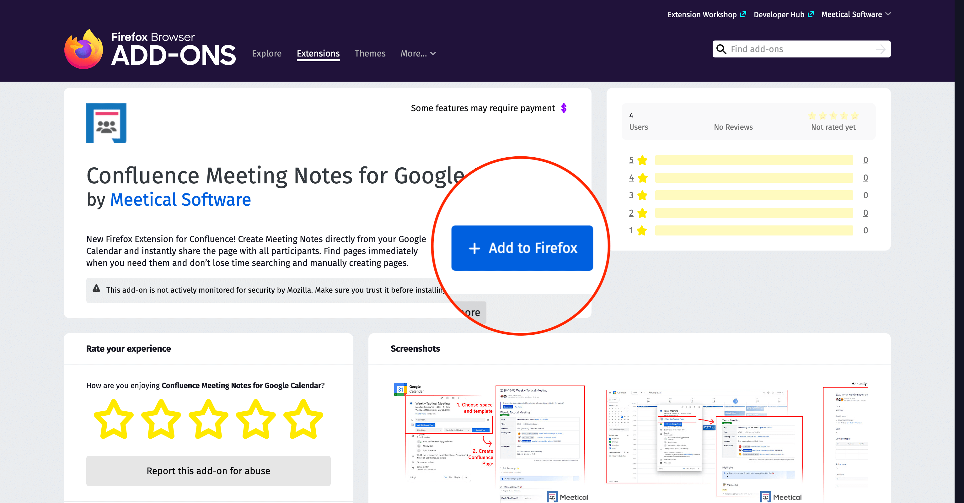 Setup - Confluence Firefox Add-On