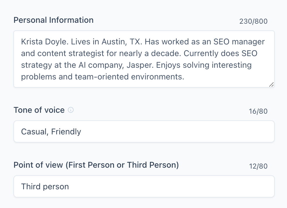 Professional Bio Generator: Powered by AI