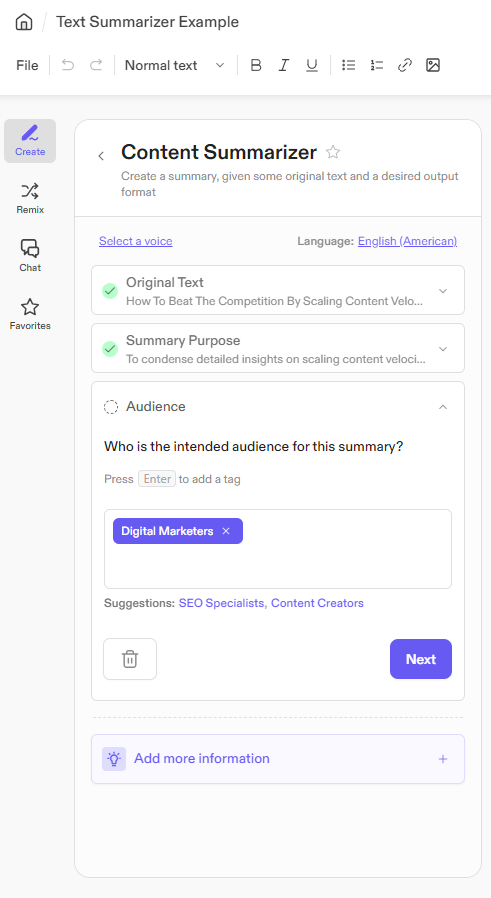 Text Summarizer: Powered by AI