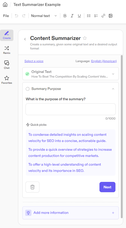 Text Summarizer: Powered by AI
