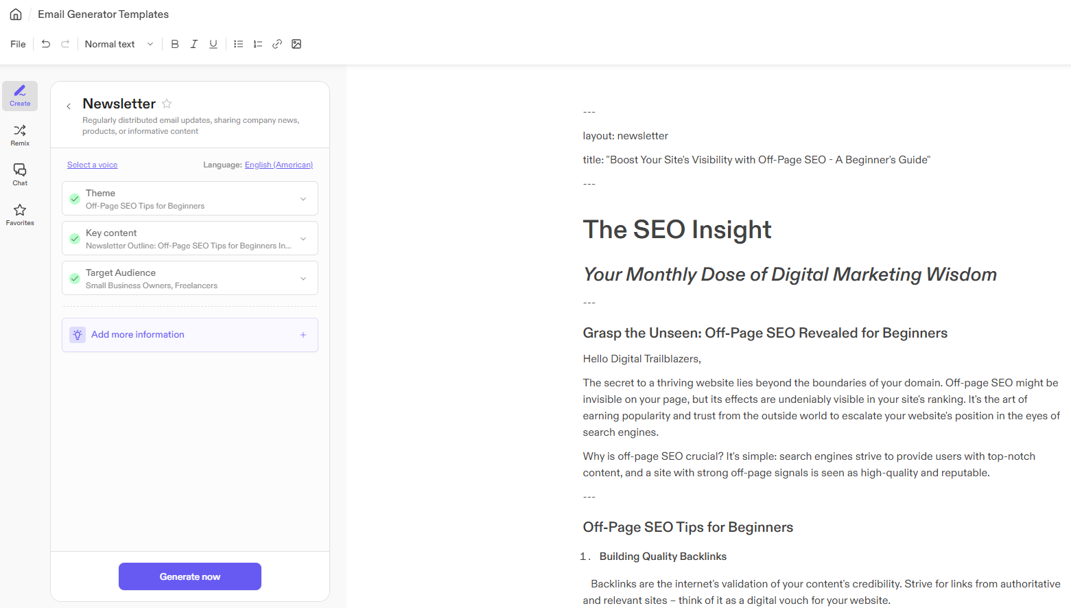 Email Generator: Generate Compelling Emails & Email Subject Lines