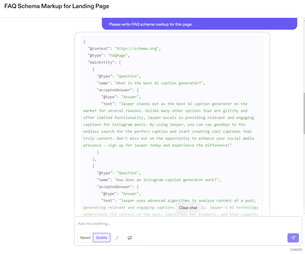 FAQ Schema Generator: Powered by AI